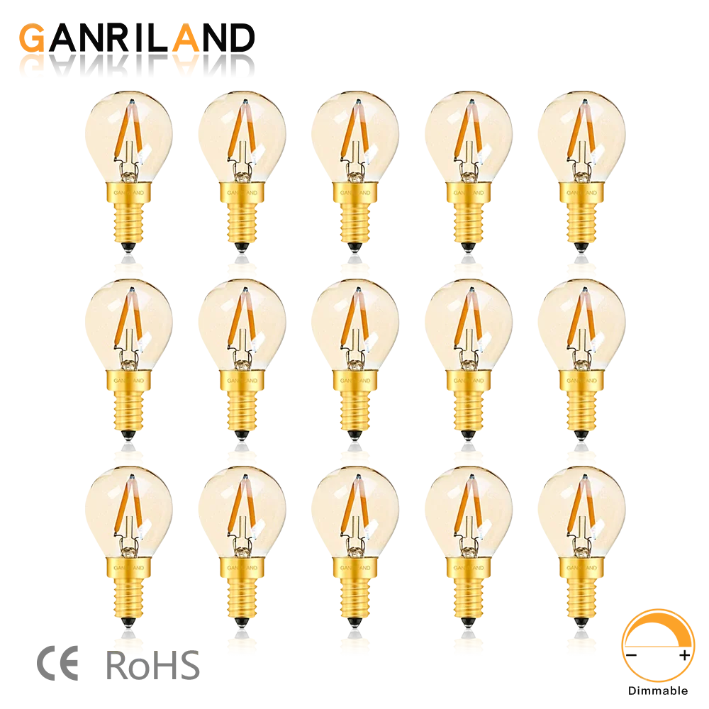 Afralia™ Vintage Amber Glass LED Edison Bulb for Garden Decor
