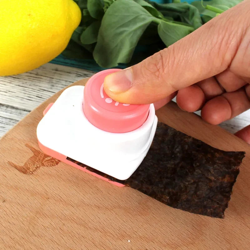 Afralia™ Sushi Tool Set: Nori Punch Cutter & Onigiri Mould for Bento B