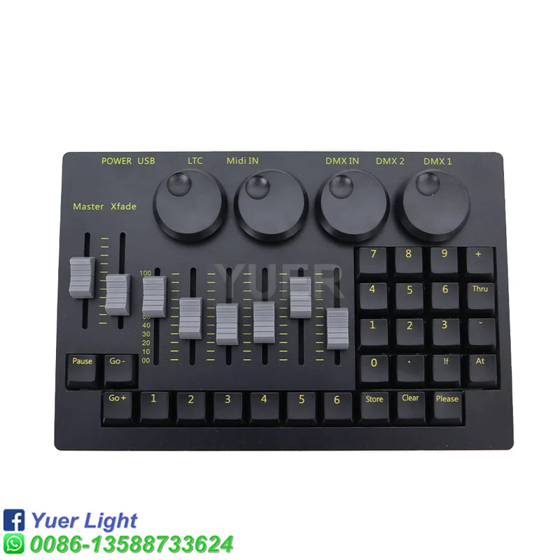 Afralia™ Mini Command Wing for Dmx512 Stage Lights Control