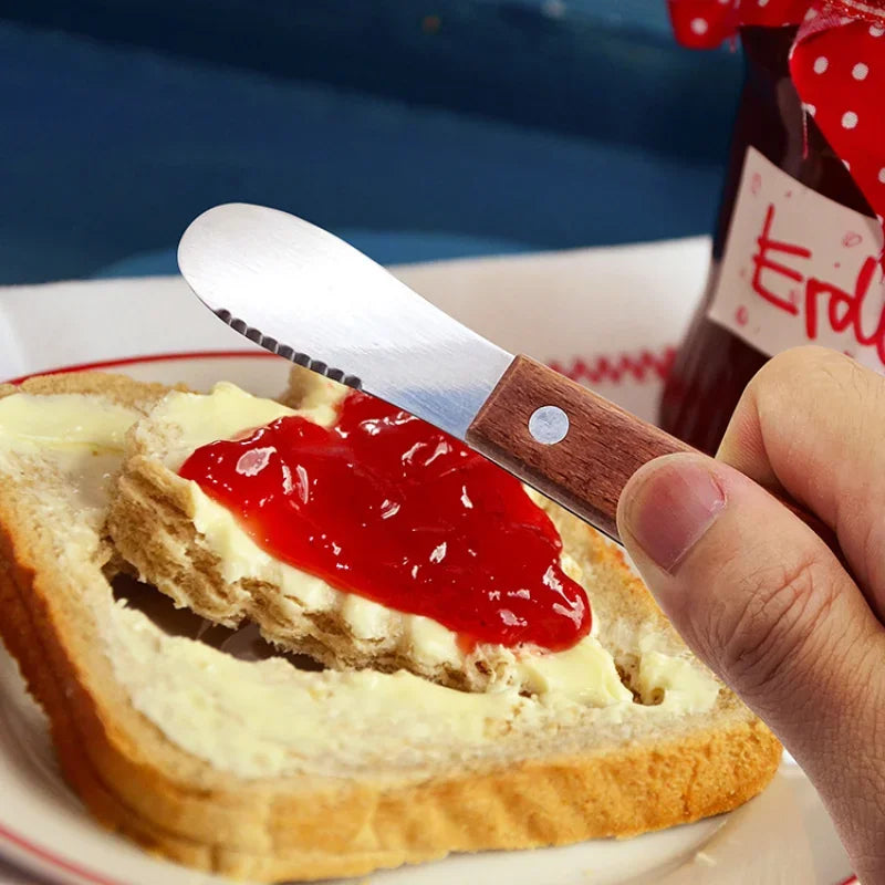 Afralia™ Mini Jam Spreader Cheese Cutter for Kids and Kitchen Cutlery