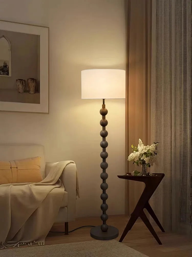 Afralia™ Silent Wind Floor Lamp: French Medieval Style for Living Room