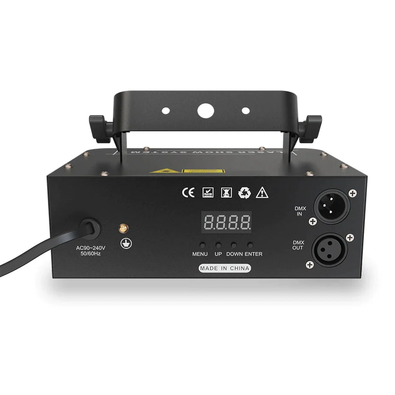 Afralia™ RGB Laser Beam Line Scanner 2in1 Projector DJ Disco Stage Lig