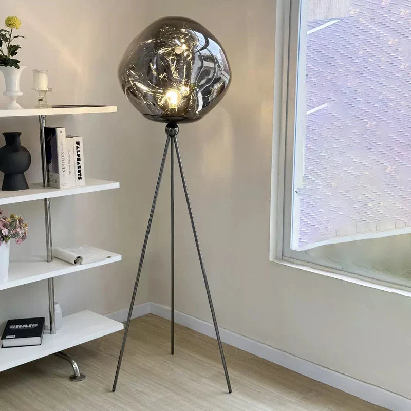 Afralia™ Nordic Style LED Lava Floor Lamp for Living Room Bedroom Deco